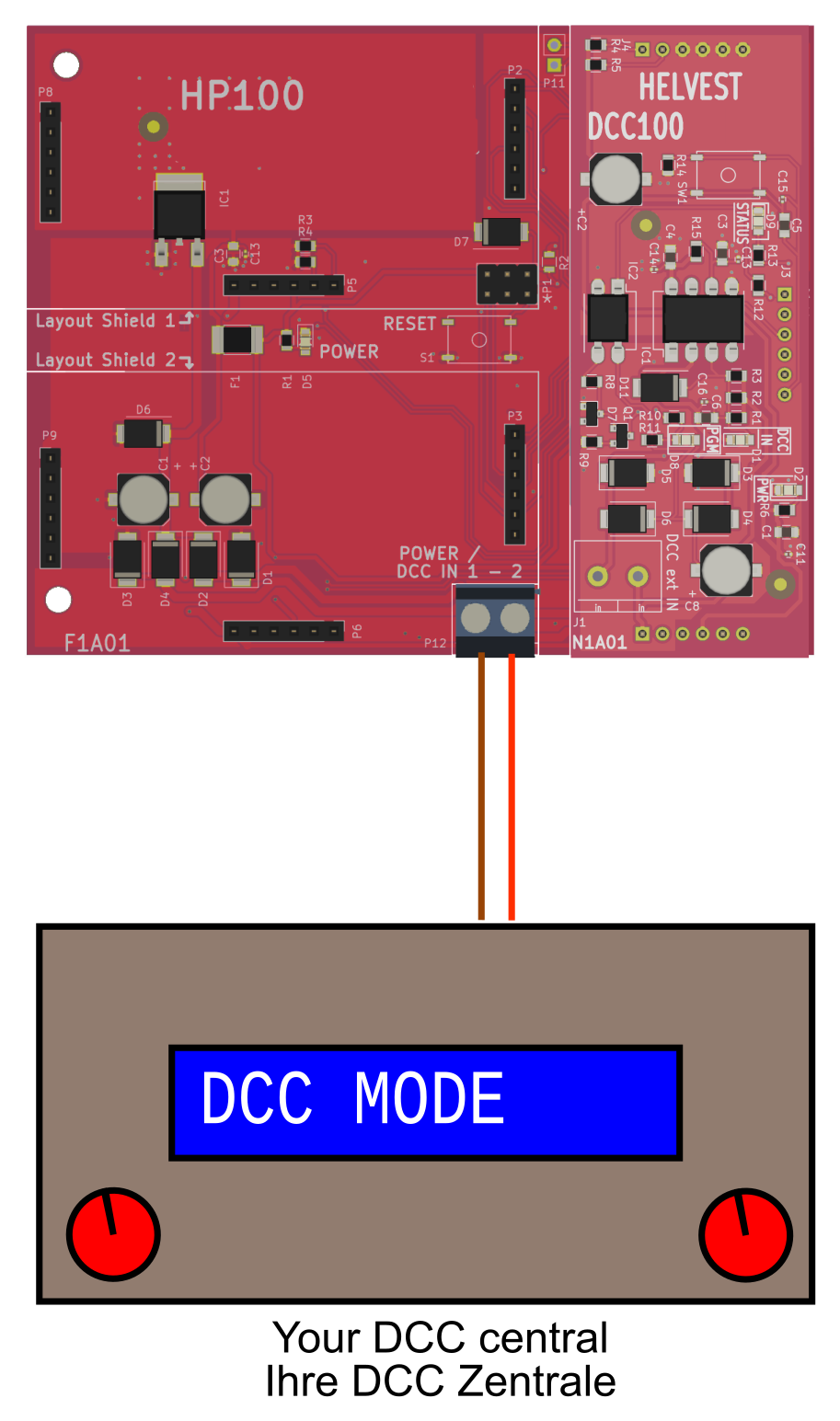Two options for powering accessory decoders – Helvest